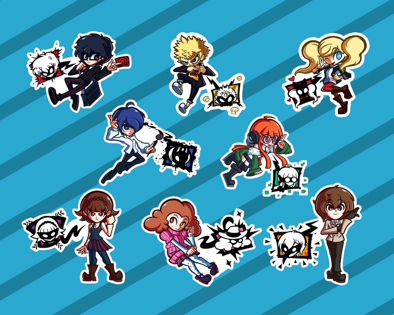 Persona 5 Stickers! - Etsy