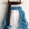 Elsa // Wall Weaving // Disney Inspiration Collection // Blue & White ...