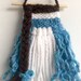 Elsa // Wall Weaving // Disney Inspiration Collection // Blue & White ...