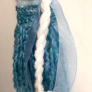 Elsa // Wall Weaving // Disney Inspiration Collection // Blue & White ...