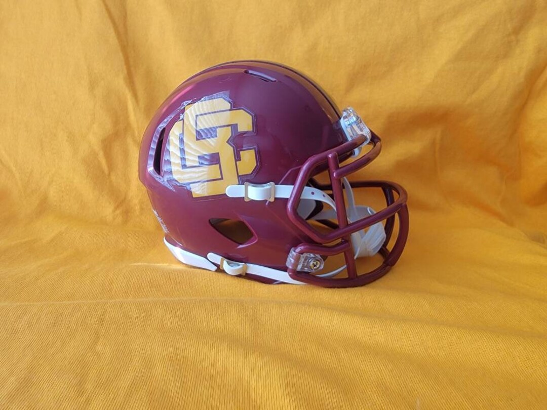 Bethune Cookman Univ. HBCU Custom Mini Football Helmet - Etsy Israel