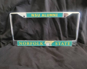 FAMU RATTLERS Chrome Two Panel License Plate Frame - Etsy