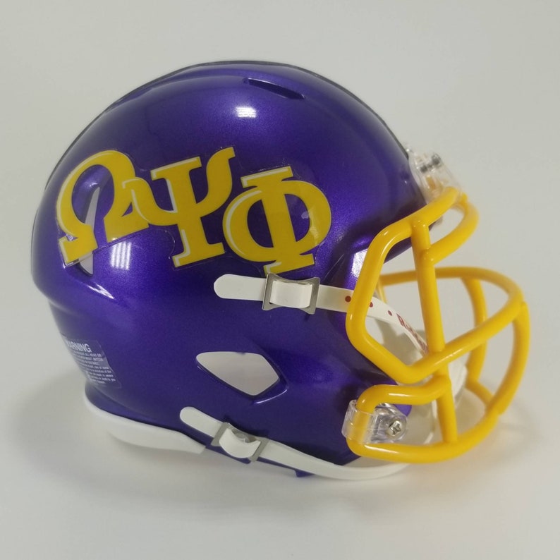 Omega Psi Phi Fraternity - Mini Football Helmet - Etsy