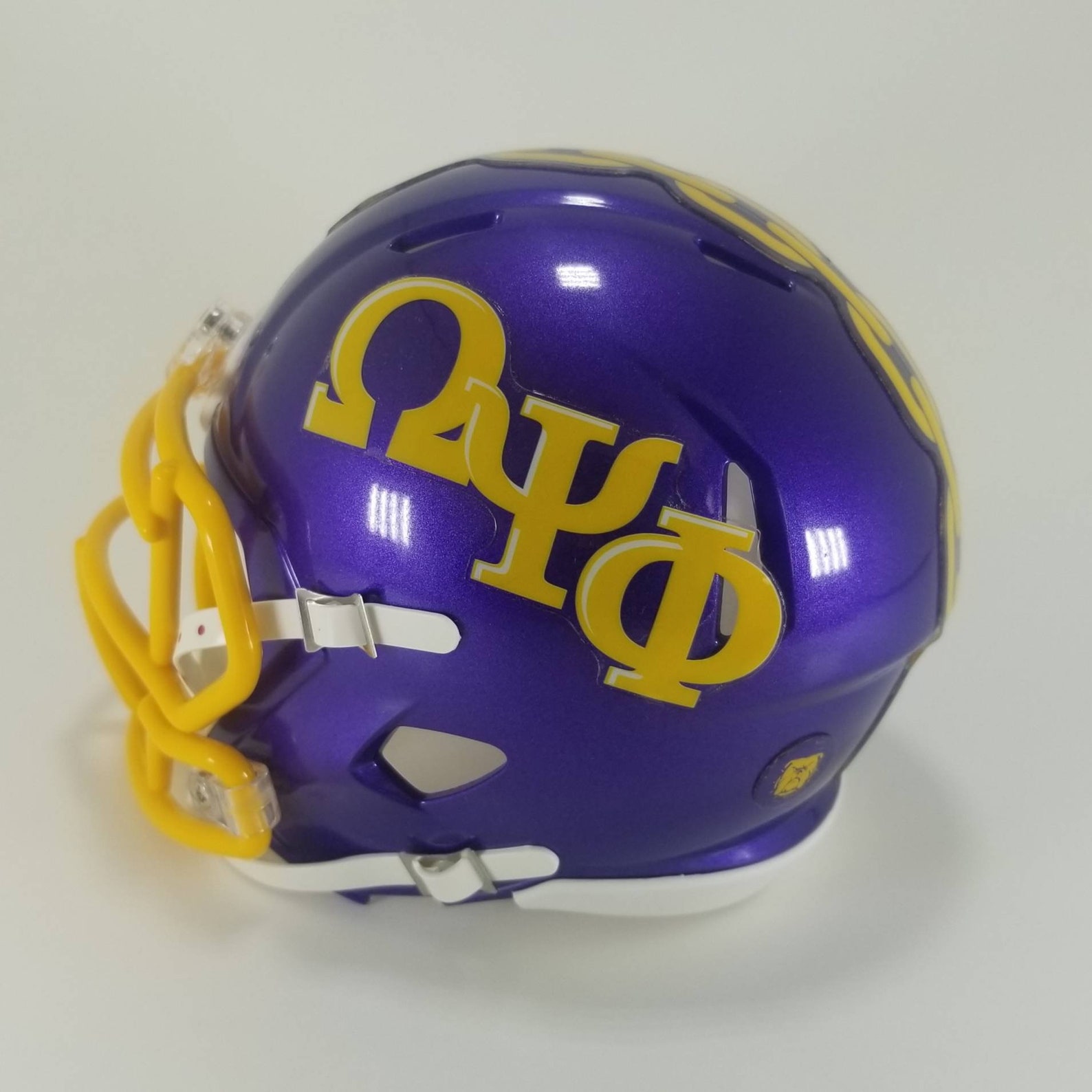 Omega Psi Phi Fraternity Mini Football Helmet - Etsy