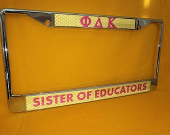 FAMU RATTLERS Chrome Two Panel License Plate Frame - Etsy
