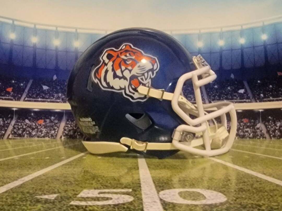 Savannah State Mini Football Helmet - Etsy