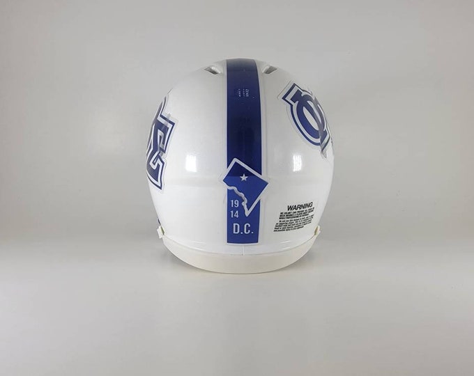 Phi Beta Sigma (white) Fraternity Mini Football Helmet. - Etsy