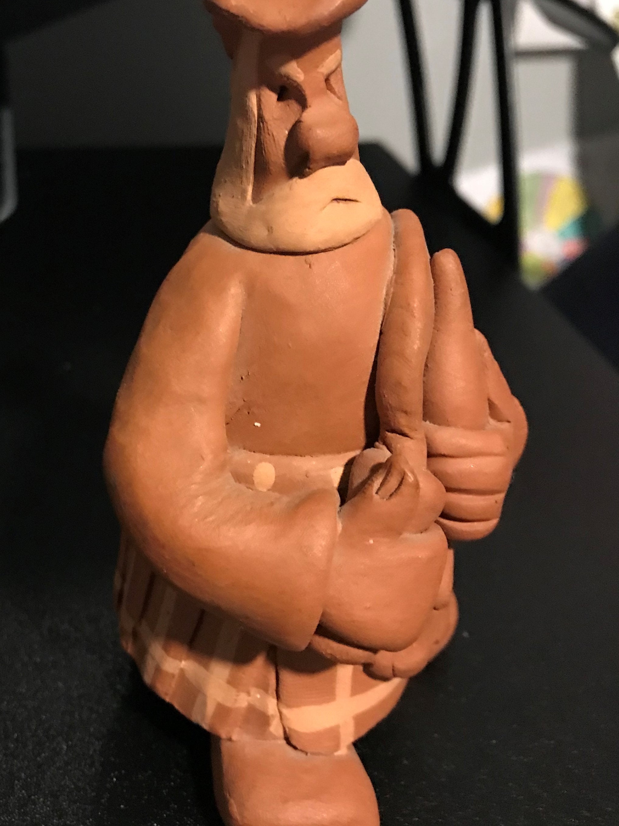 Rare-find Collectible Scottish Art Pottery Men of Glaur Figurine by ...