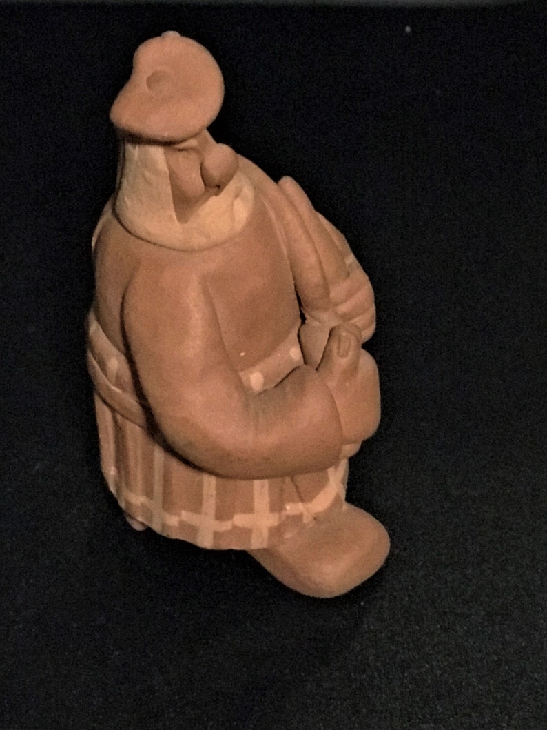 Rare-find Collectible Scottish Art Pottery Men of Glaur Figurine by ...