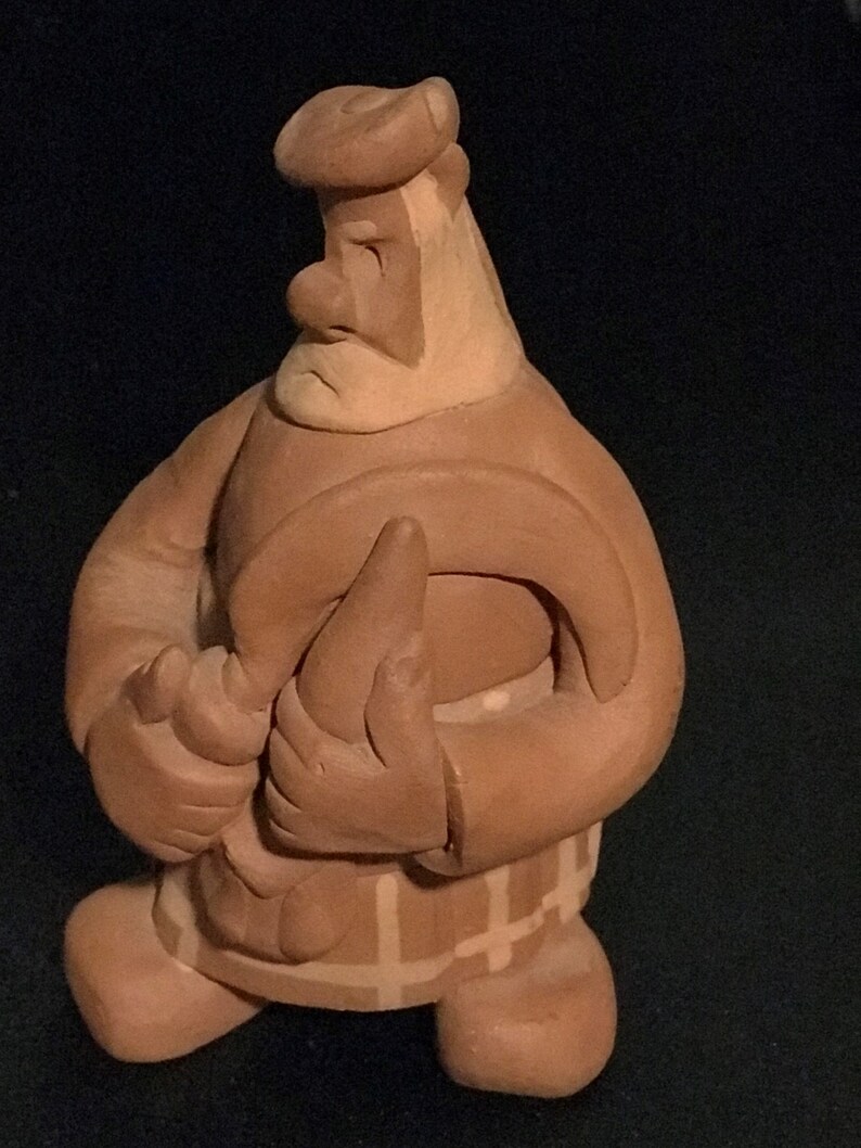 Rare-find Collectible Scottish Art Pottery Men of Glaur Figurine by Robin Coutts/1950s 1960s - Etsy