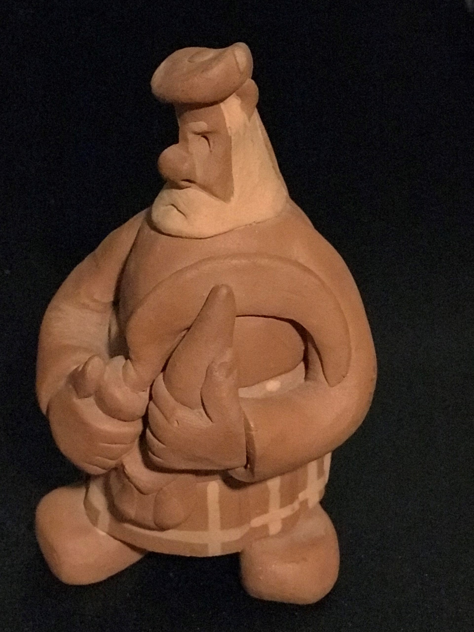 Rare-find Collectible Scottish Art Pottery Men of Glaur Figurine by ...