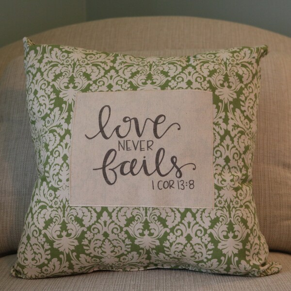 Inspirational Pillow - Etsy