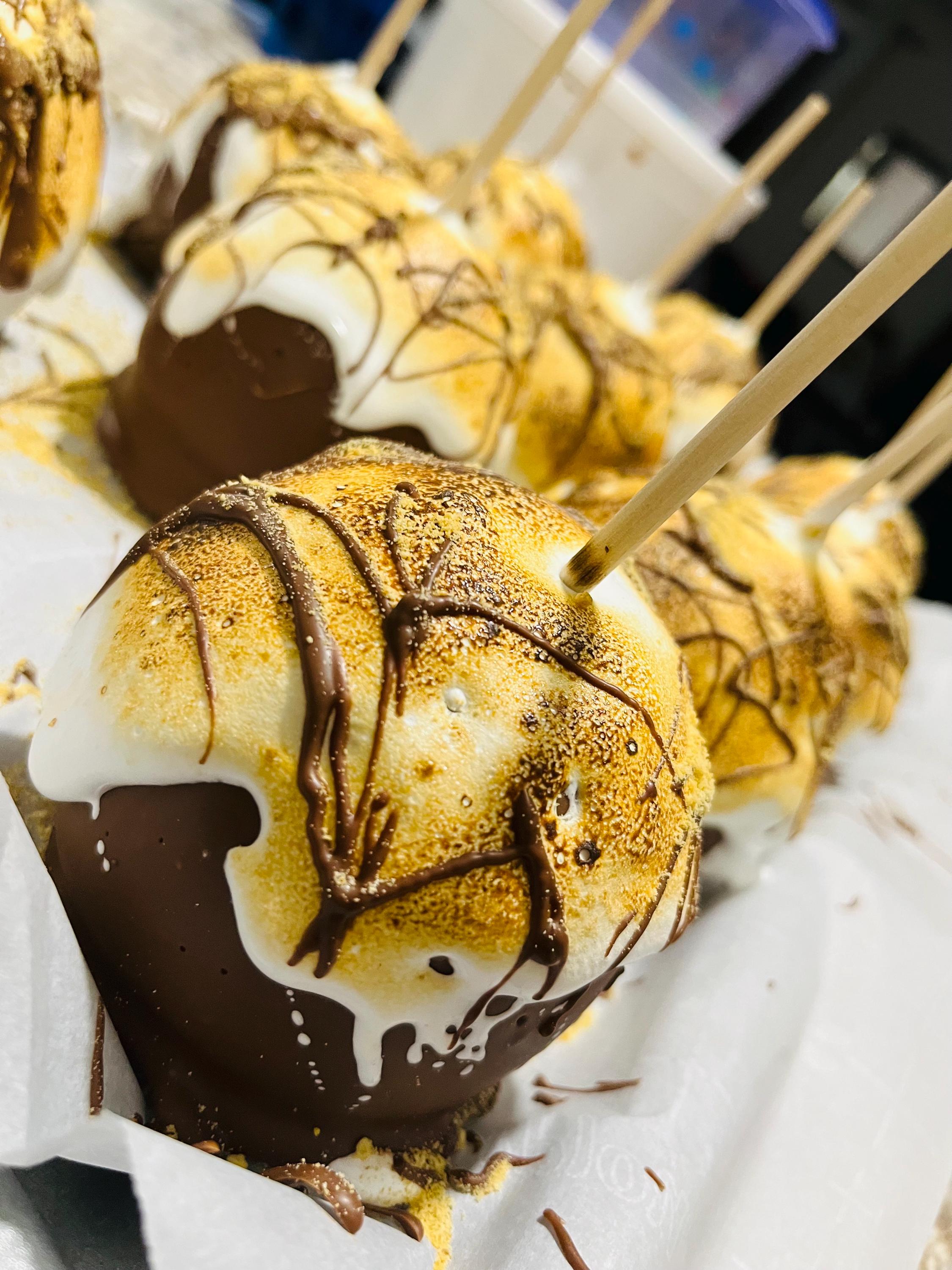 S’mores Caramel Apple - Etsy
