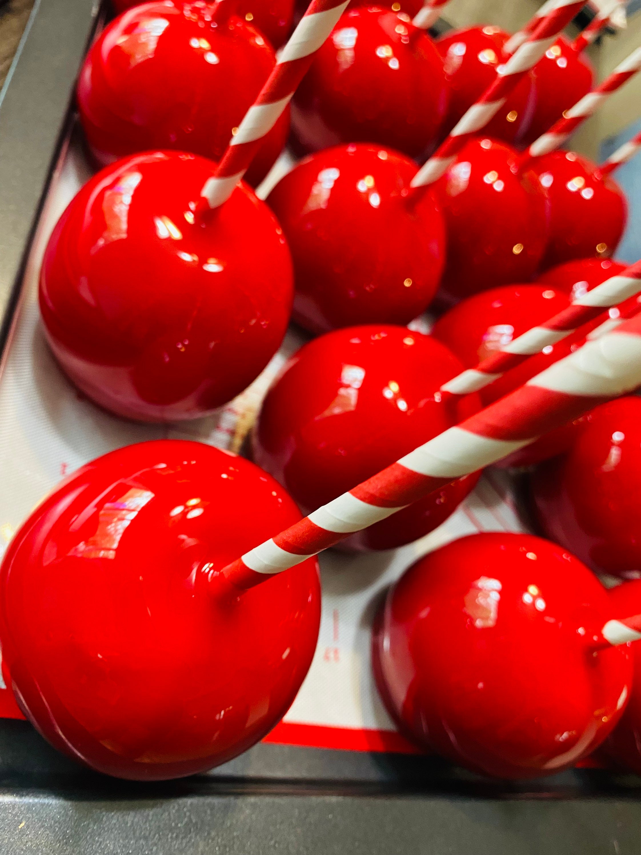 Red Candy 6 Apples - Etsy