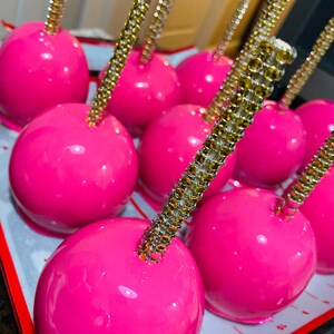 Pink Gold Splash 6 Apples - Etsy