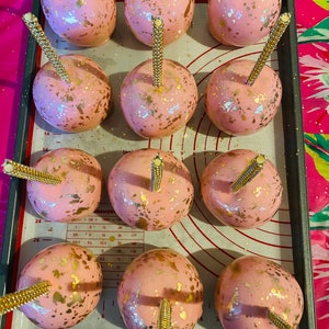 Pink Gold Splash 6 Apples - Etsy