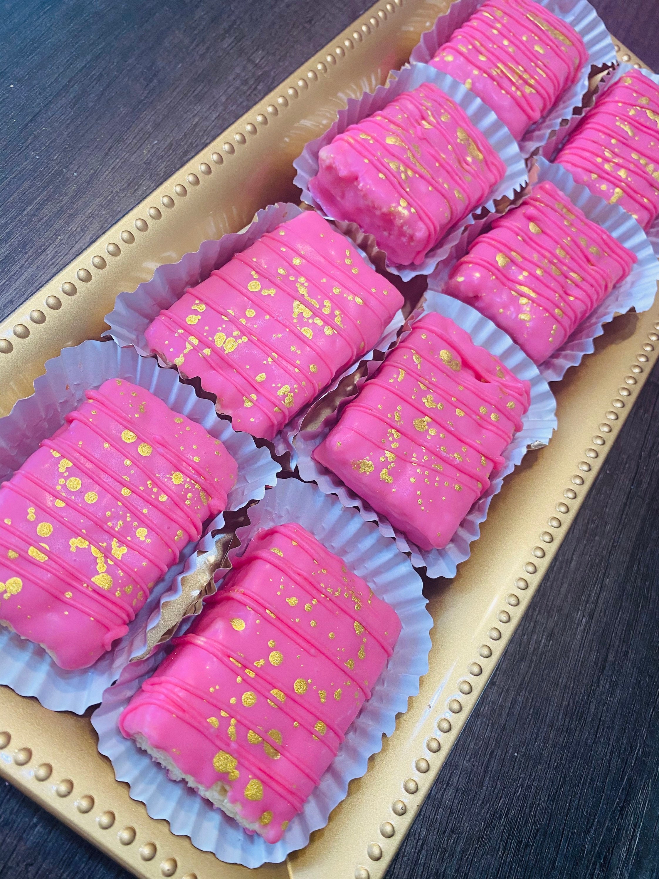 12 Rice Krispies Dipped | Etsy