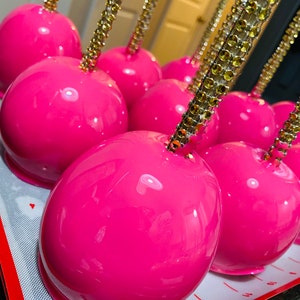 Pink Gold Splash 6 Apples - Etsy