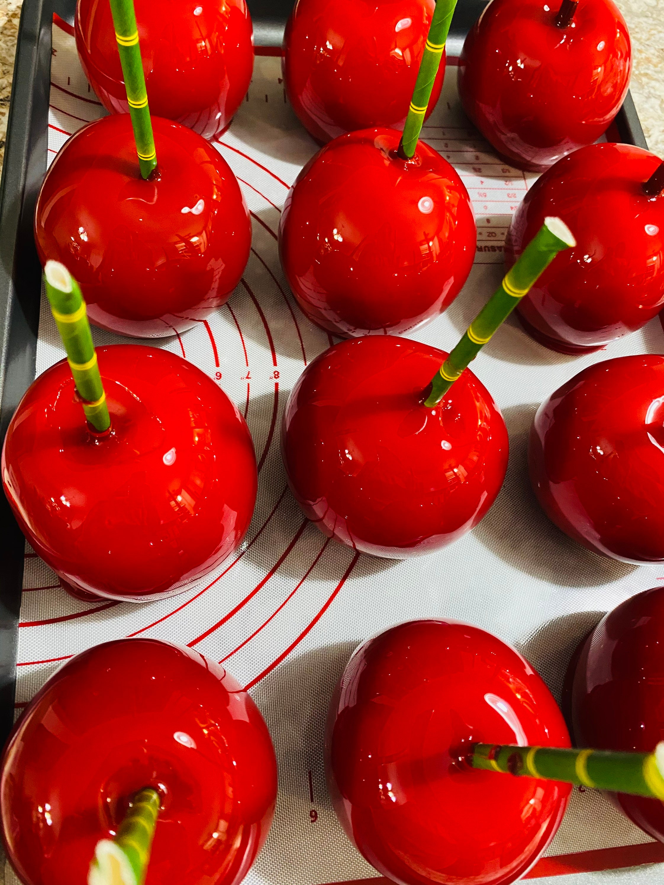 Red Candy 6 Apples - Etsy