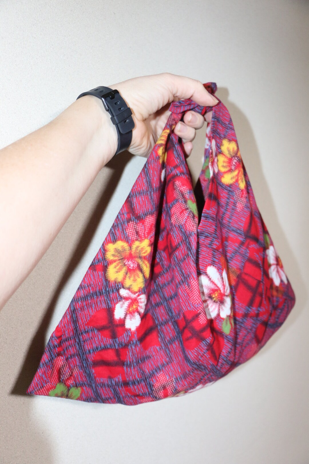 Large Azuma Bag Origami Bag Triangle Bag Zero Waste Plastic Free ...