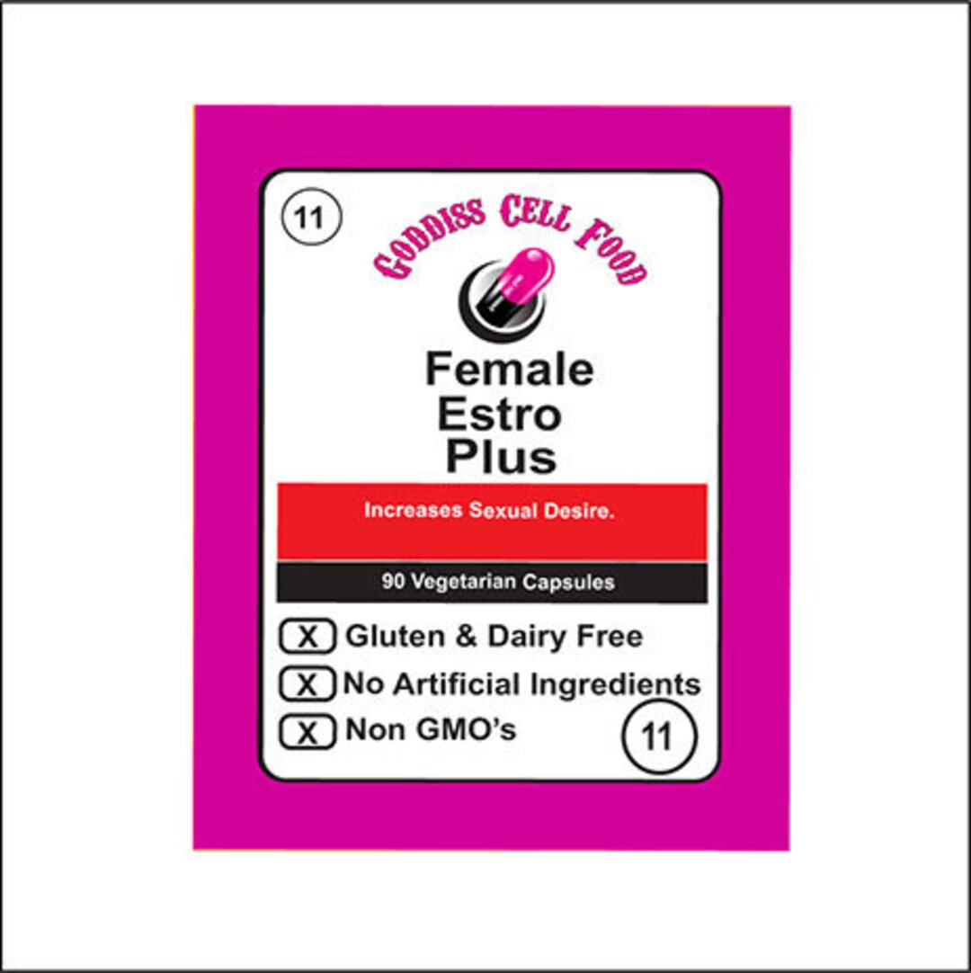 Female Estro Plus (compared to Dr. Sebi’s Estro) Qty: 90 Capsules - Etsy