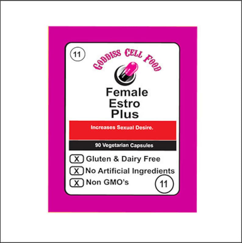 Female Estro Plus (compared to Dr. Sebi’s Estro) Qty: 90 Capsules - Etsy