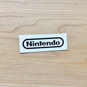 Nintendo Emblem Icon Logo Vinyl Decal Sticker - Etsy