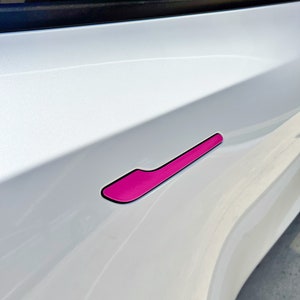 Tesla Model 3/Y Frunk Emblem Logo + Trunk Emblem Logo + Door Handles ...