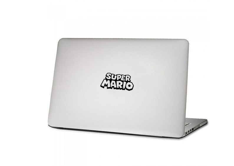 Super Mario Bros Nintendo Emblem Icon Logo Vinyl Decal - Etsy