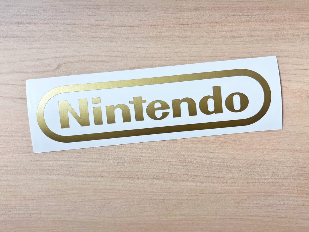 Nintendo Emblem Icon Logo Vinyl Decal Sticker - Etsy