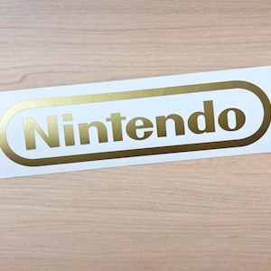 Nintendo Emblem Icon Logo Vinyl Decal Sticker - Etsy