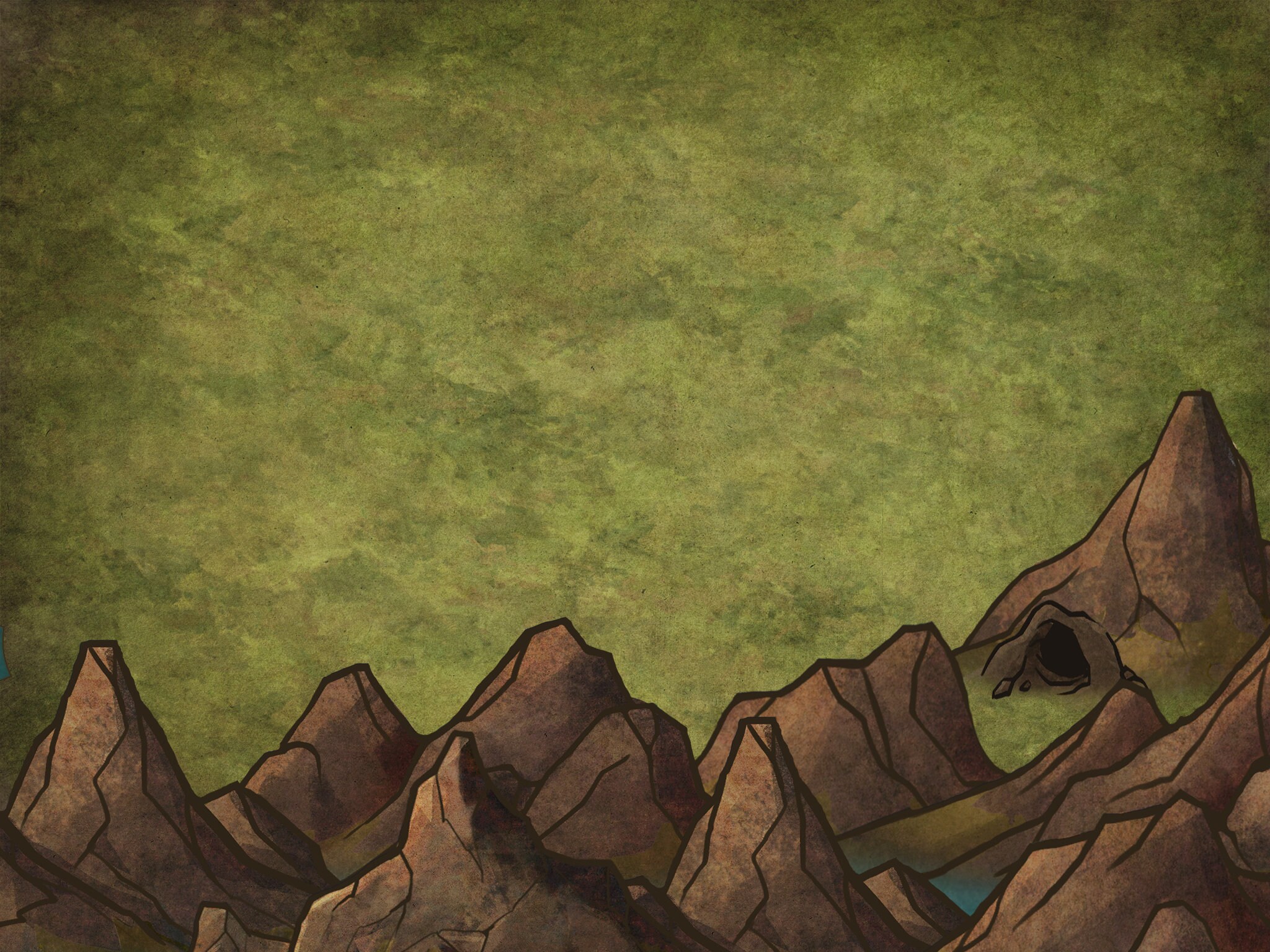 Mountain Range Battle Map - Etsy