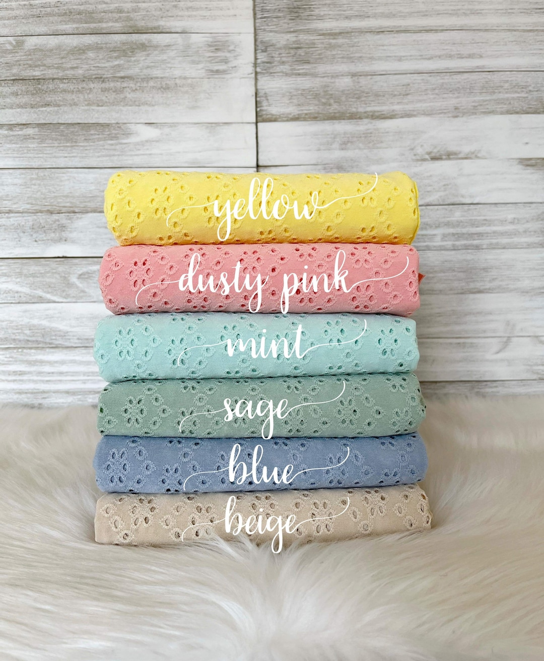 Eyelet A | Eyelet Fabric | Stretch Fabric | Knit Eyelet | Knit Eyelet ...