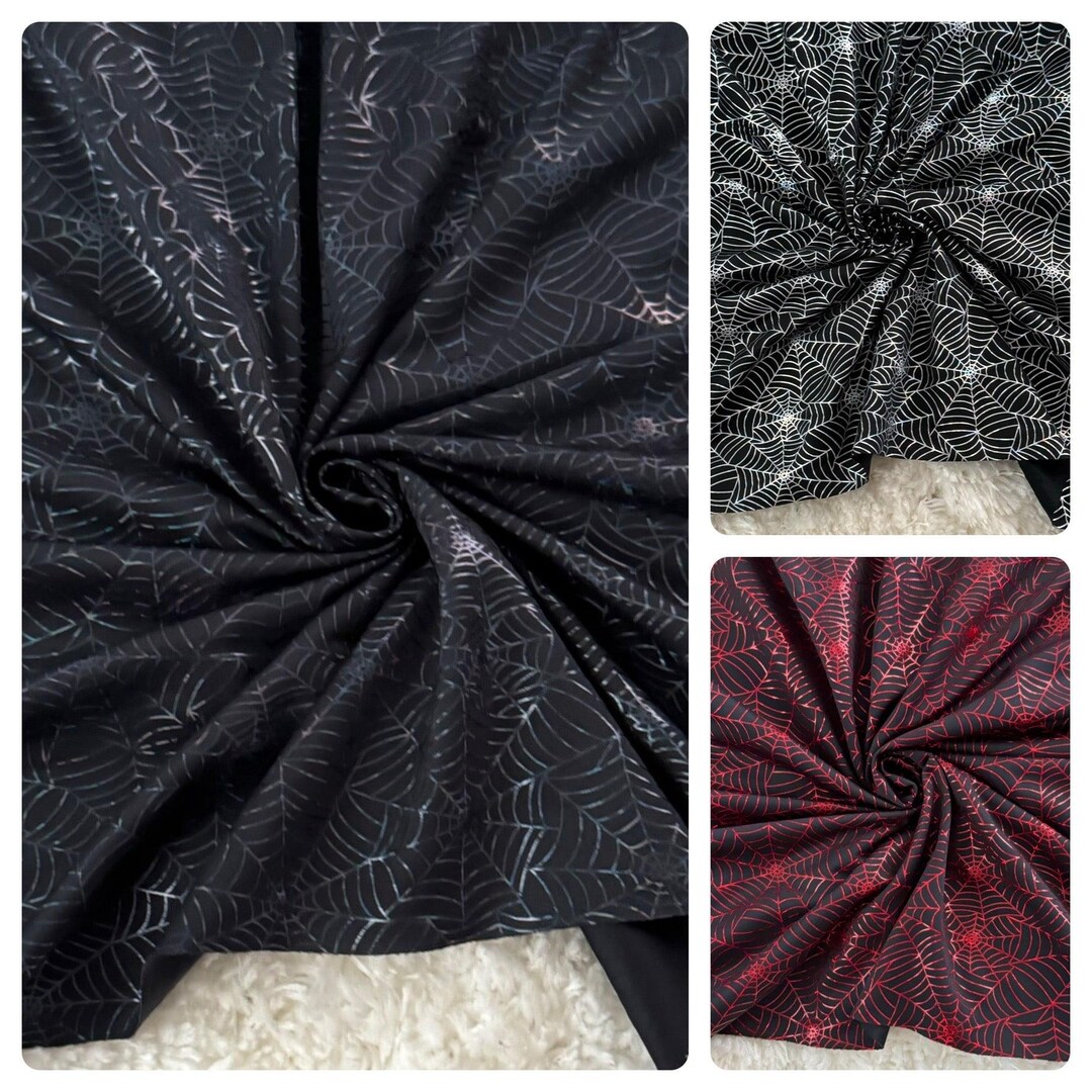 Web Spider Spandex Fabric | Nylon Fabric | Cheer Fabric | Nylon Spandex ...
