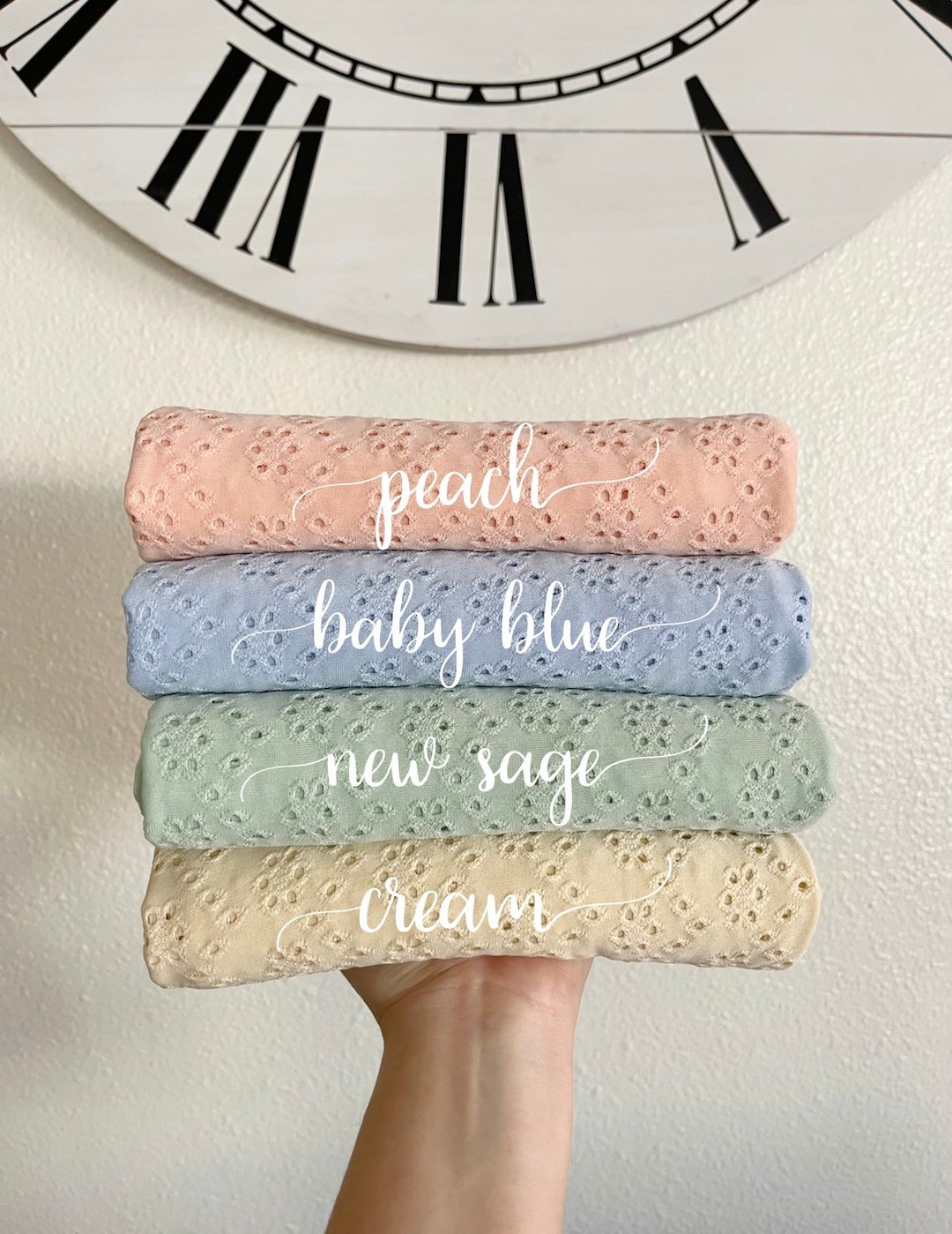 Eyelet A | Eyelet Fabric | Stretch Fabric | Knit Eyelet | Knit Eyelet ...