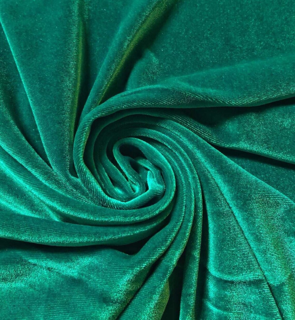 EMERALD VELVET Stretch velvet polyester stretch velvet | Etsy