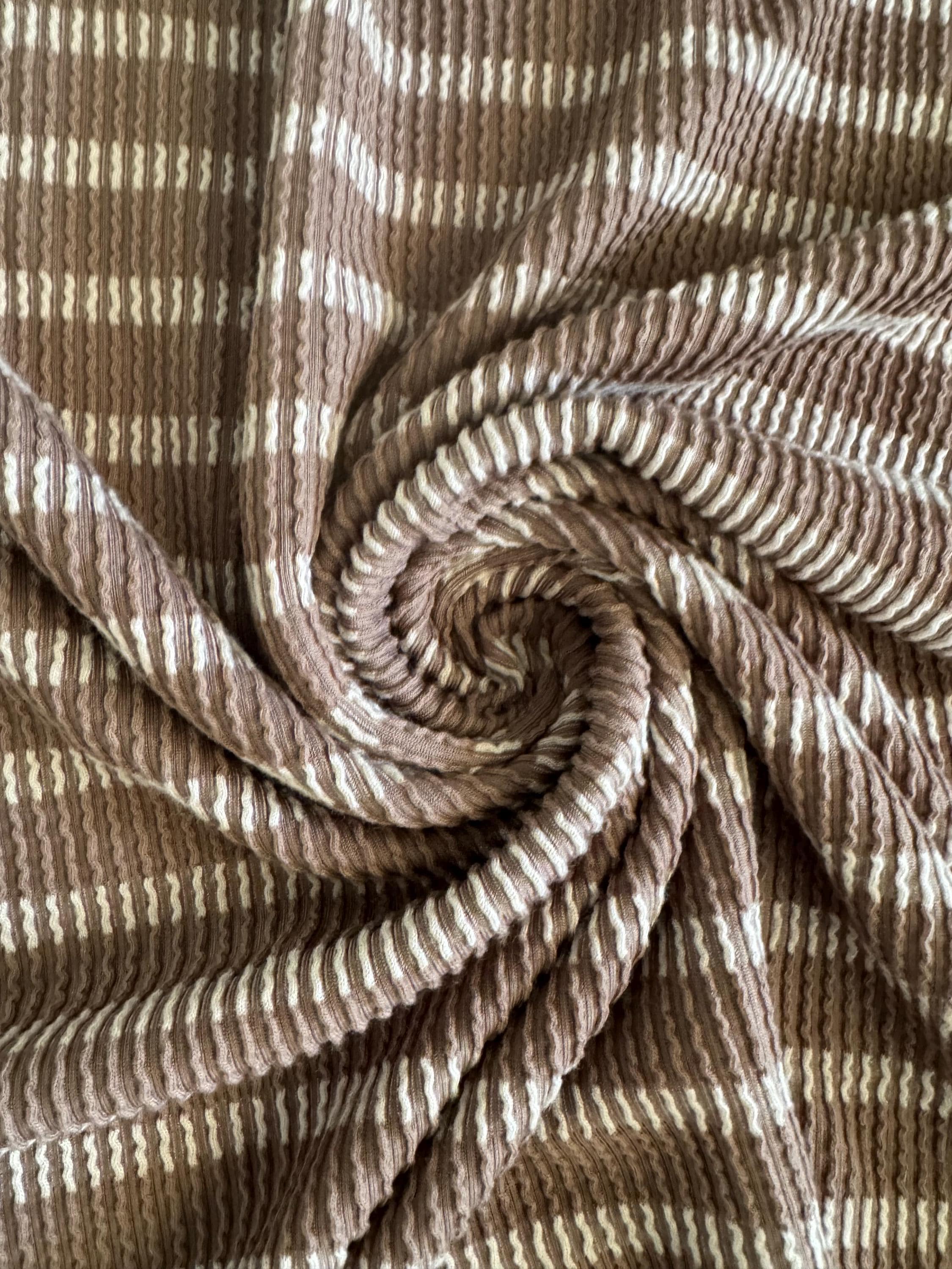 WAVED RIB KNIT | Rib Knit | Stretchy Fabric | Rib Fabric | Fabric by ...