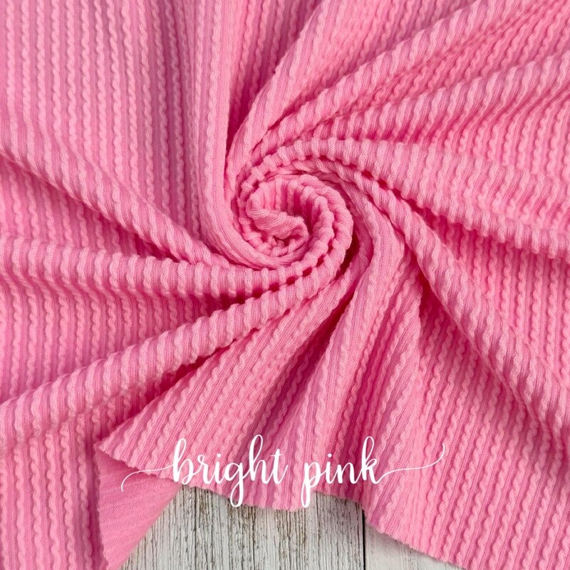 Bright Rib Fabric - Etsy