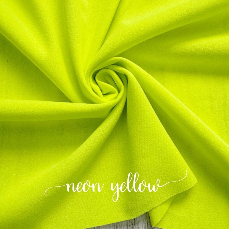 Neon Cotton Fabric - Etsy