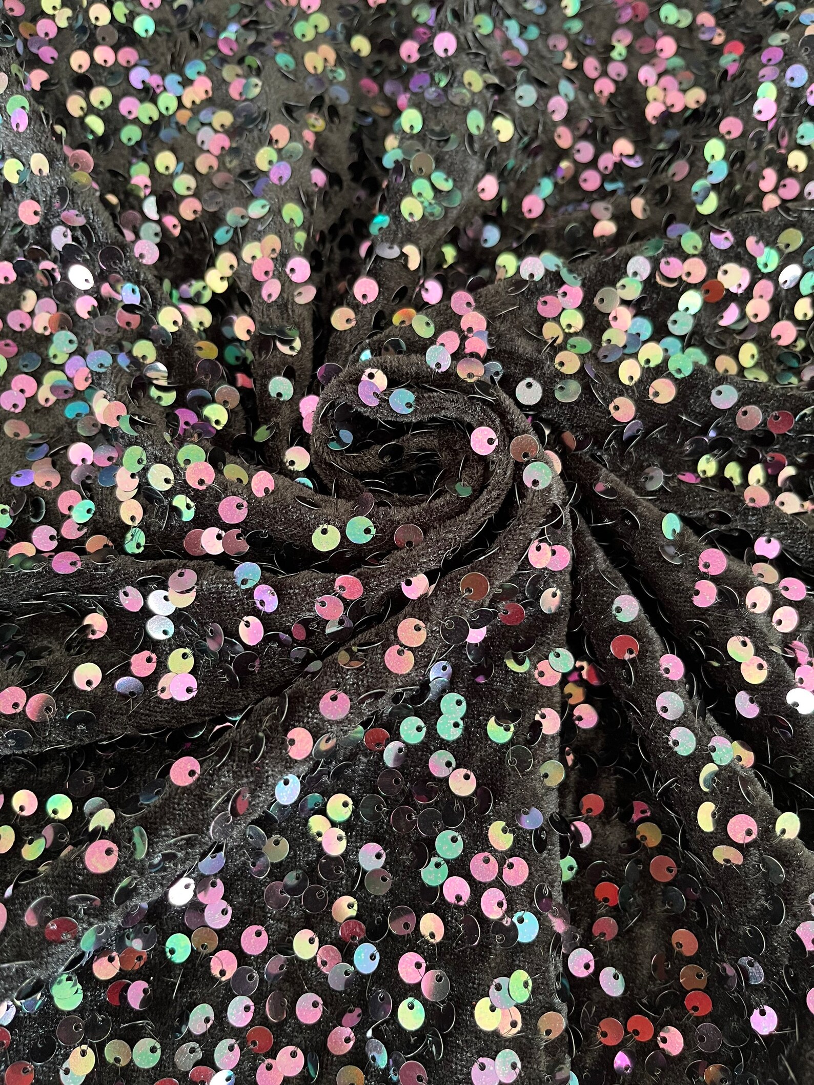 Velvet Sequin Sequin Velvet Stretch Fabric Sequin - Etsy