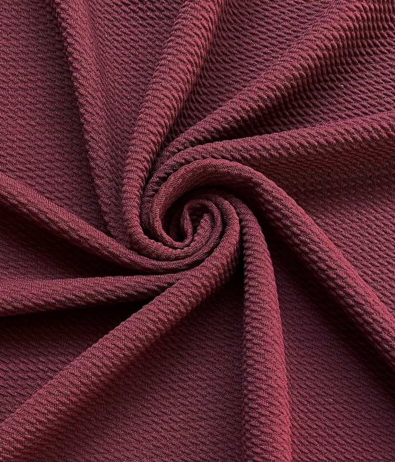 BULLET Marsala / tela / Liverpool / Tela elástica / Spandex / Tela ...