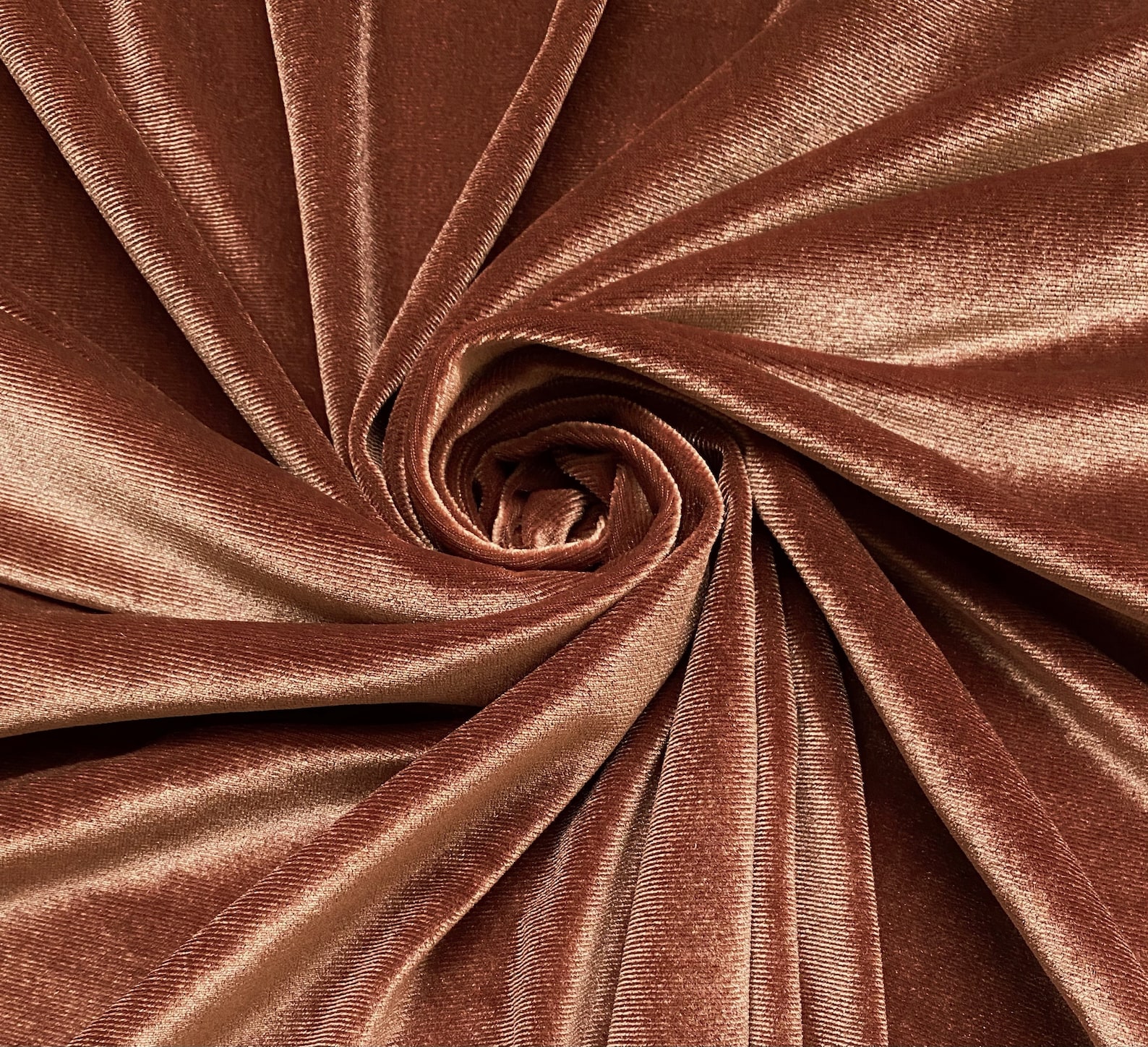 CARAMEL VELVET | Stretch Velvet | Polyester Stretch Velvet | Fabric by ...