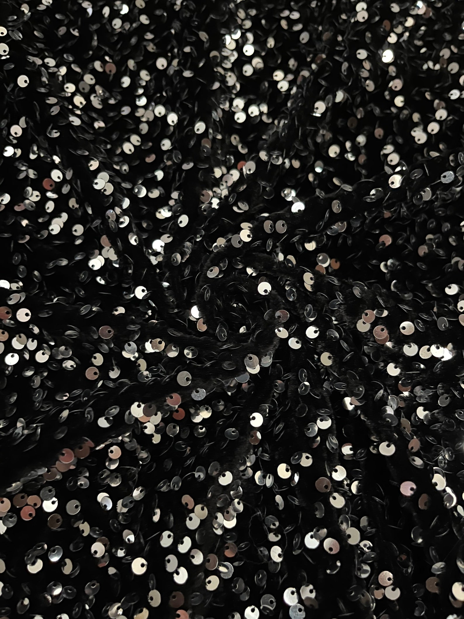 Velvet Sequin Sequin Velvet Stretch Fabric Sequin - Etsy