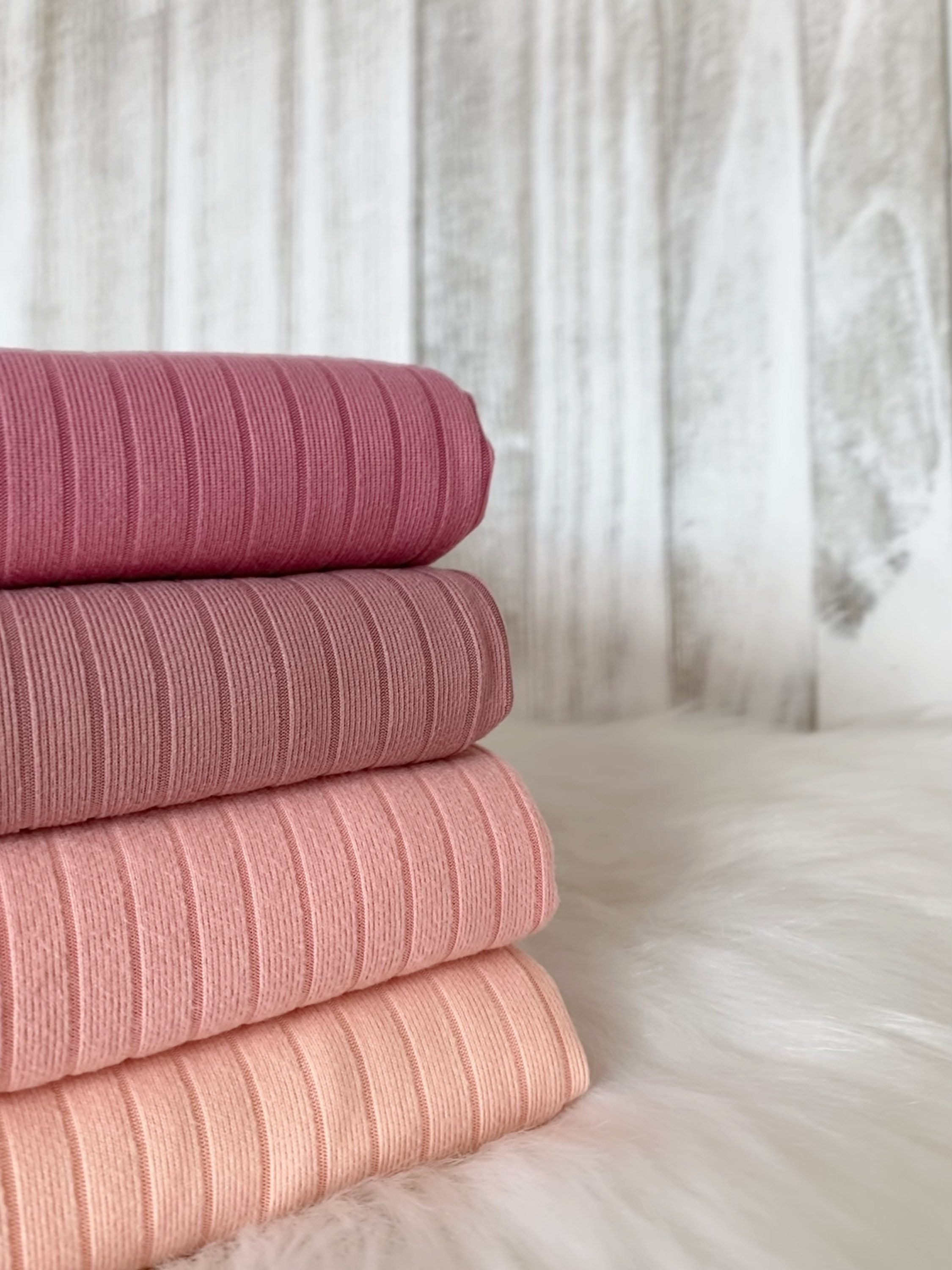 Rib Knit 8x2 BRUSHED KNIT Rib Knit Soft Fabric Fabric by - Etsy