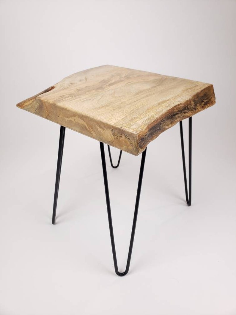 Mango Live Edge Slab Coffee Table / Side Table - Etsy