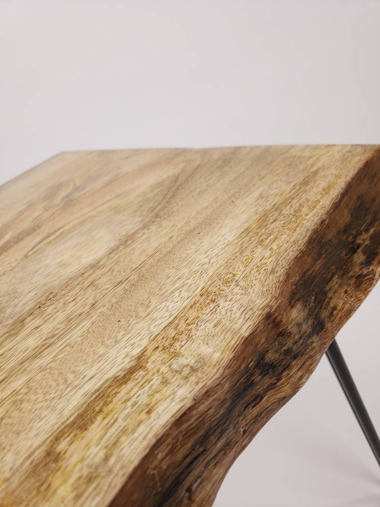 Mango Live Edge Slab Coffee Table / Side Table - Etsy