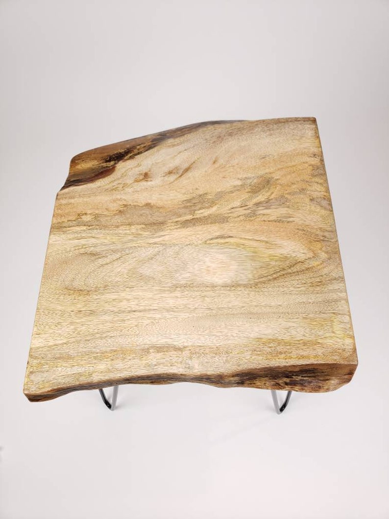 Mango Live Edge Slab Coffee Table / Side Table - Etsy