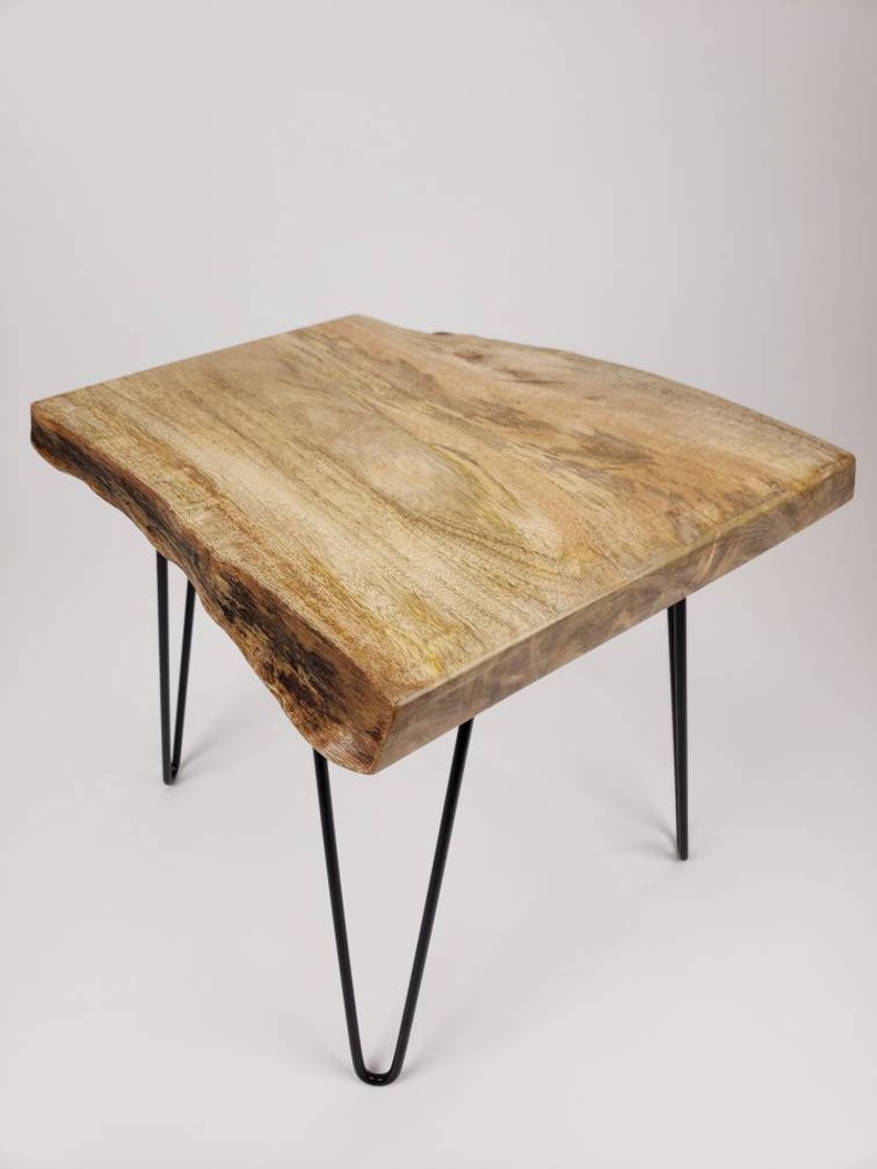 Mango Live Edge Slab Coffee Table / Side Table - Etsy