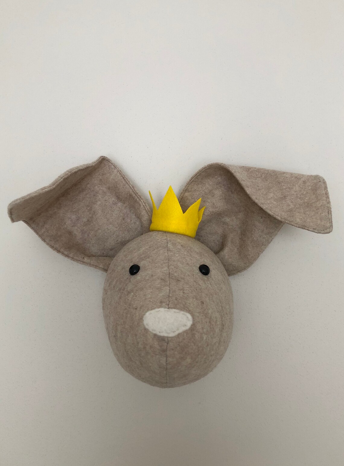 Large Faux Taxidermy Bunny Head/ Wall Mounted Animal Head/ - Etsy