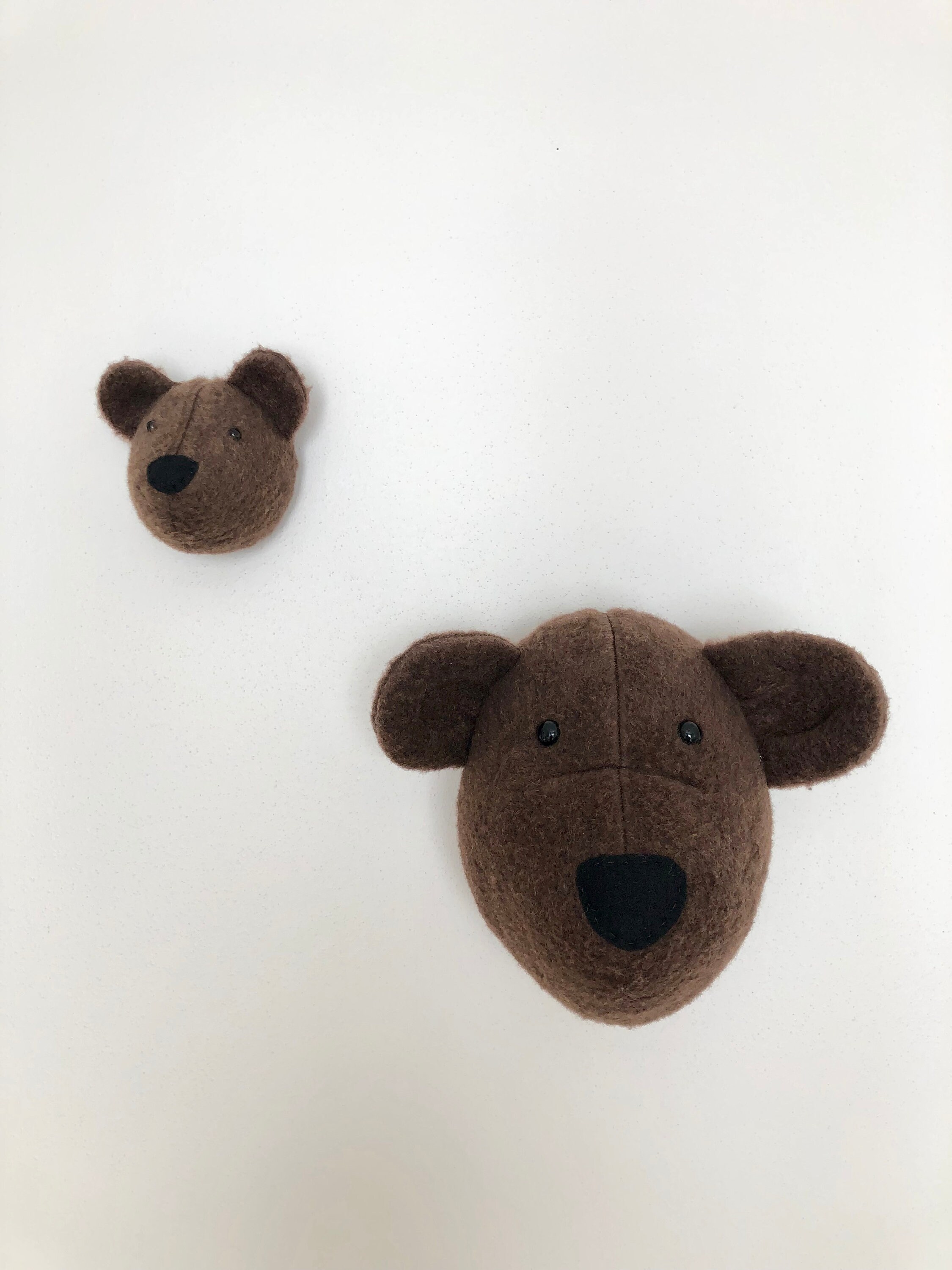 Large Faux Taxidermy Bear Head/ Wall Mounted Animal Head/ Wall | Etsy